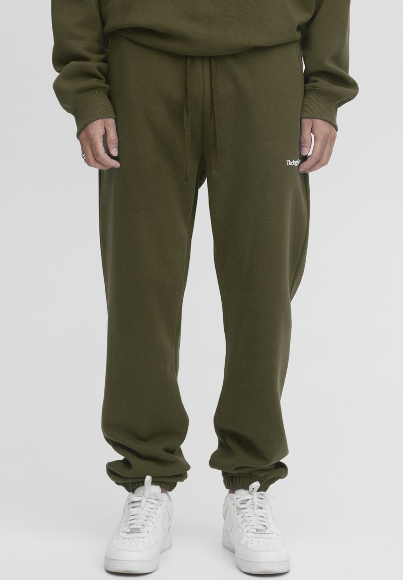 TheJoggConcept JCMRafine - Tracksuit bottoms - rifle green/evergreen ...