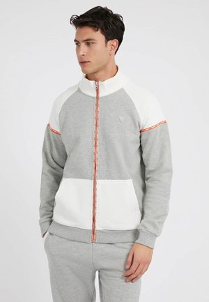 Volcom FA NANDO VON ARB ZIP - Sweater met rits - heather grey/grijs ...