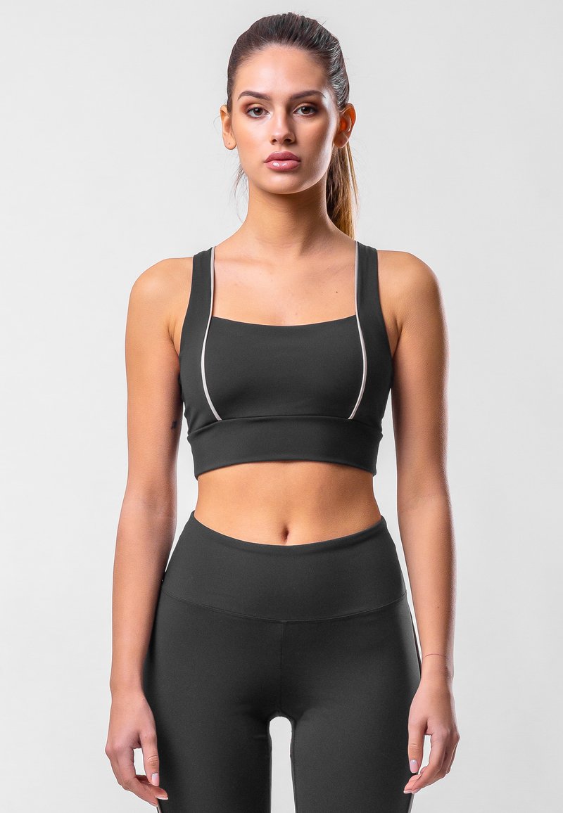zoe SCORE SPORTS BRA - Top - black/negro - Zalando.es