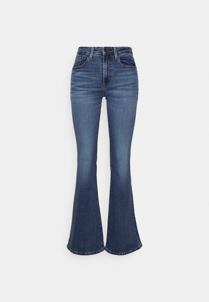 Levi's® 726™ HIGH RISE FLARE - Flared Jeans - blue wave mid/stone-blue ...