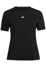 adidas Performance TF TRAIN - T-Shirt basic - black/white/schwarz ...