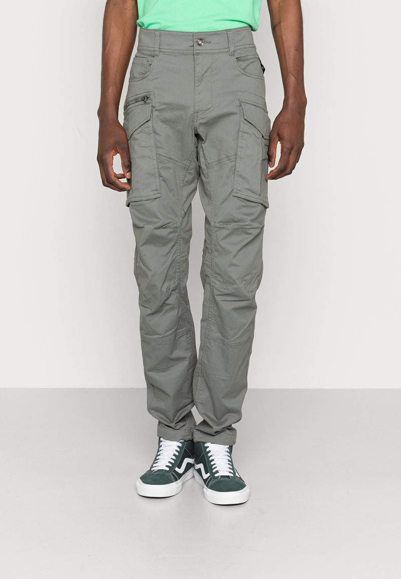 Replay JOE PANTS - Hlačami s stranskimi žepi - aviator green/zelena ...