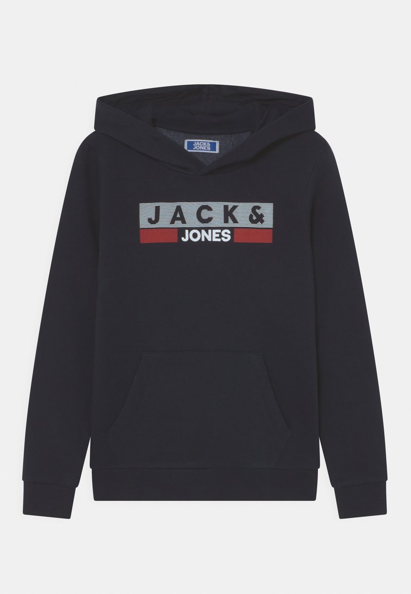 Jack & Jones Junior JJECORP LOGO HOOD JNR - Sweatshirts - navy blazer ...