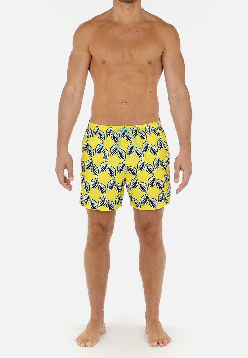 HOM Boxershorts - yellow print/gelb - Zalando.de