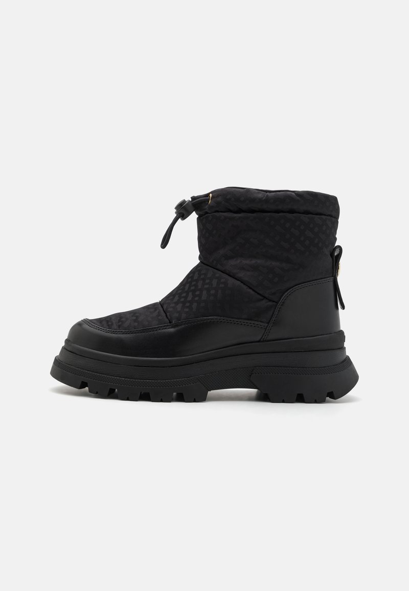BOSS FOSTER BOOTIE - Vinterstövlar - black/svart - Zalando.se