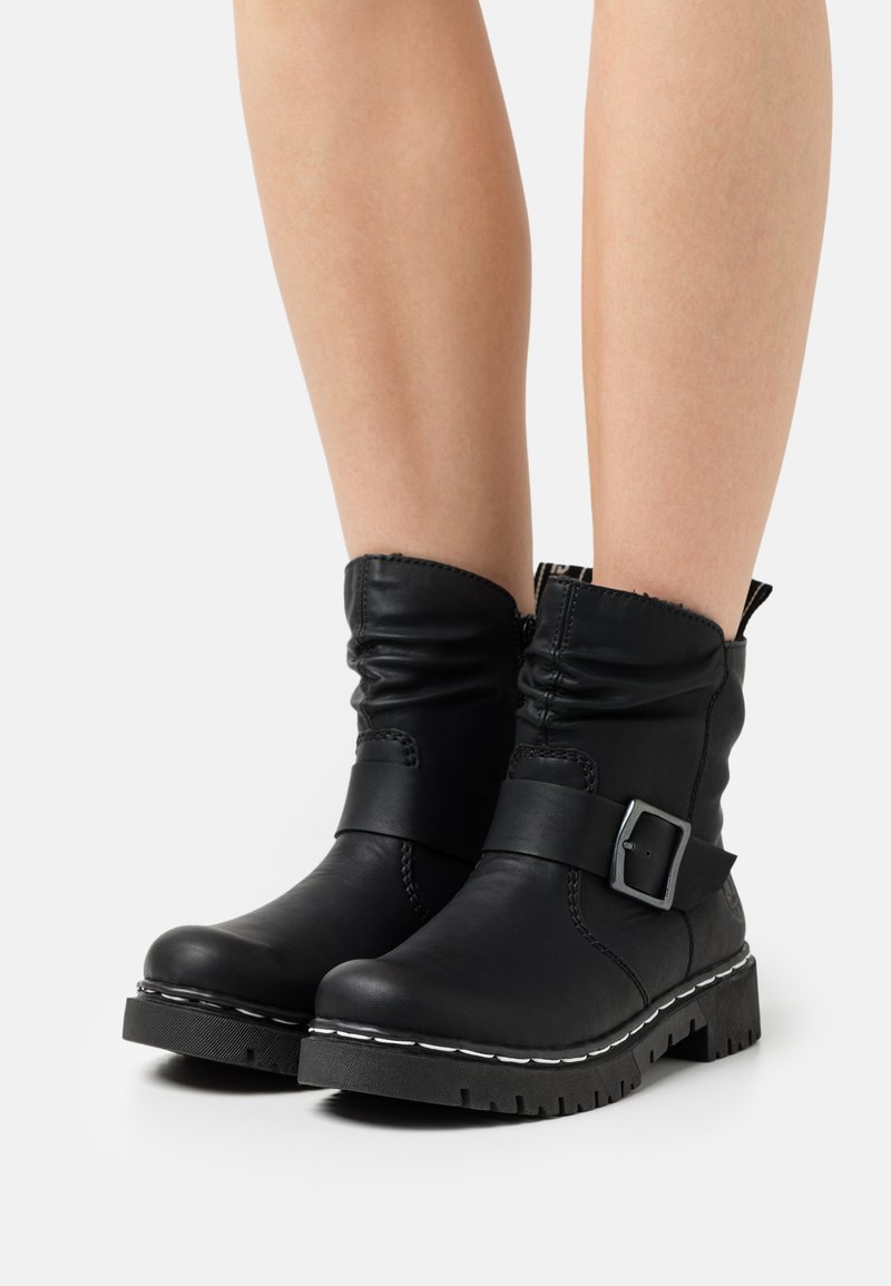 Rieker Botine clasice - schwarz/negru - Zalando.ro