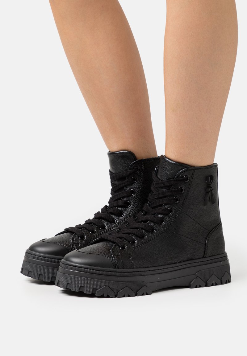 Patrizia Pepe Sneaker high - nero/schwarz - Zalando.at