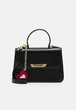 Love Moschino HEART CORNER - Sac à main - nero/noir - ZALANDO.FR