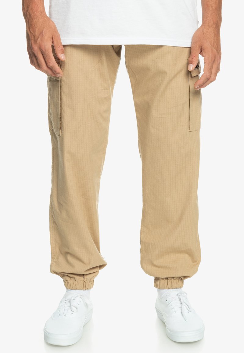 Quiksilver BEACH CRUISER LW RIPSTOP - Cargohose - plage/beige - Zalando.at