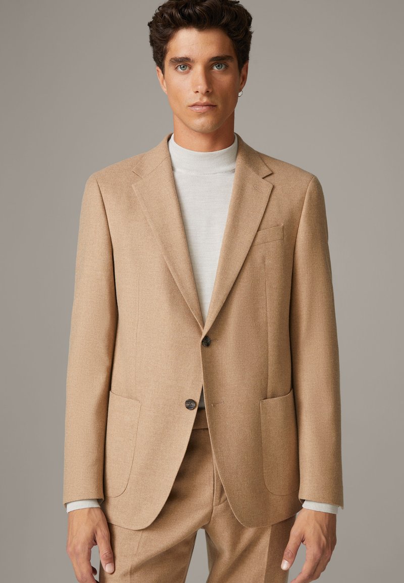 Strellson ARNDT - Blazer jacket - beige meliert/beige - Zalando.de