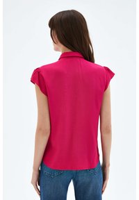 adL POLO COLLAR - Hemdbluse - fuschia/neonpink - Zalando.de