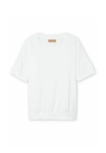 Falconeri Basic T-shirt - weiß white/white - Zalando