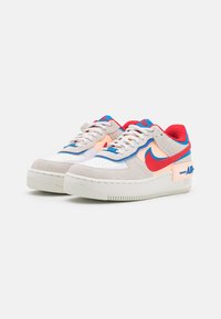 Nike Sportswear AIR FORCE 1 SHADOW - Sneakers - sail/university red ...