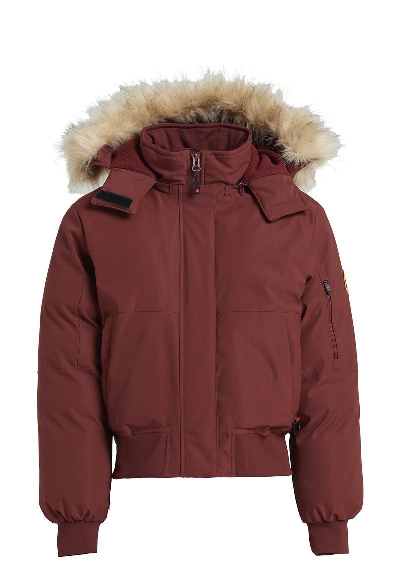Zavetti Canada OLIVIA HOODED JACKET - Winterjacke - port red/rot - Zalando