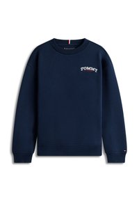 Tommy Hilfiger MONOTYPE GRAPHIC UNISEX - Mikina - dark night navy/tmavě ...
