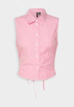 Vero Moda VMCORA - Top - pink yarrow/snow white/rosa - Zalando.es