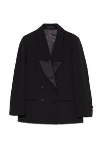 Sisley DOUBLE-BREASTED WITH RHINESTONES - Blazer - black/negro - Zalando.es