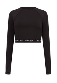 Ted Baker Sports ESSENTIALS - Hosszú ujjú felső - black/fekete - Zalando.hu