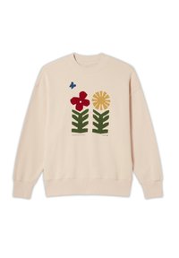 Thinking Mu METHAMORPHOSIS - Bluza/beżowy - Zalando.pl