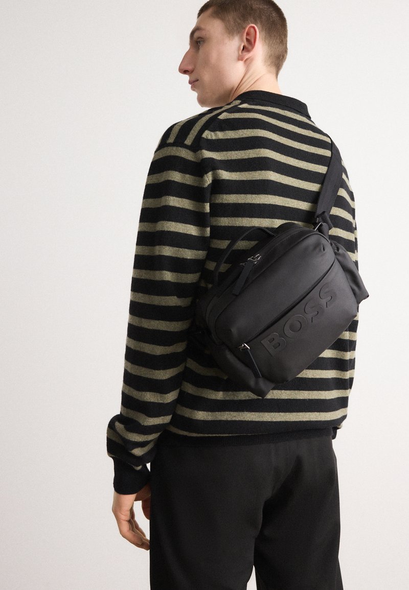 BOSS STORMY BUMBAG - Sac banane - black/noir - ZALANDO.FR