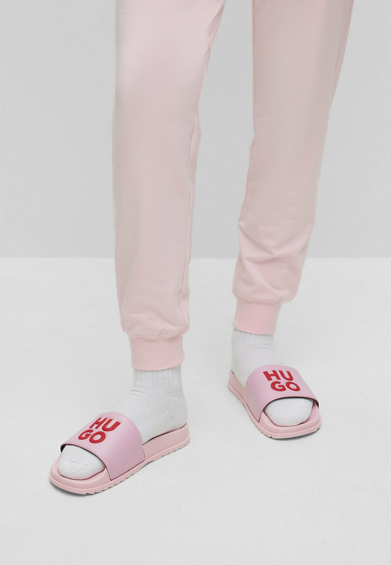 HUGO MATCH_IT_SLID_RBLG_N - Mules - light pink nine/light pink - Zalando