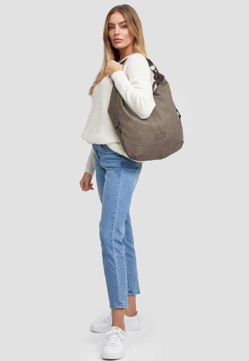 Marc Picard Shopping Bag - mud/stein - Zalando.at