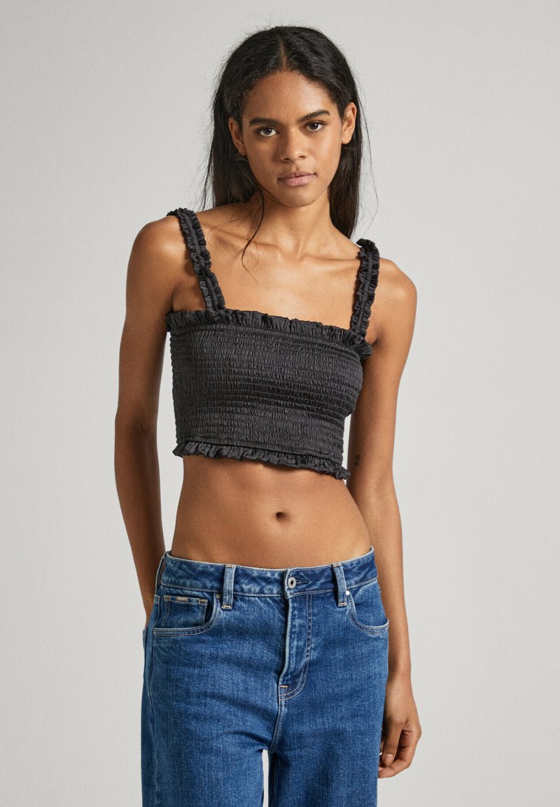 Pepe Jeans DIVINITY - Top - infinity grey/gris - Zalando.es