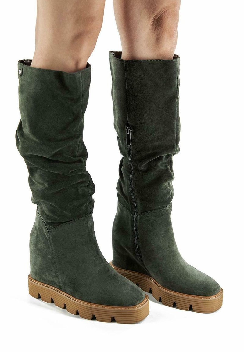 Alma en Pena MIRO - Platform boots - verde/green - Zalando.de