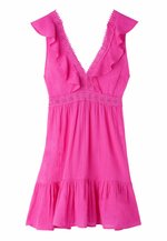 Calzedonia RUFFLE PASSEMENTERIE - Day dress - rosa bright pink/pink ...
