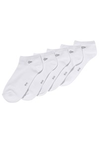 Dunlop 5-PACK - Trainer socks - white - Zalando