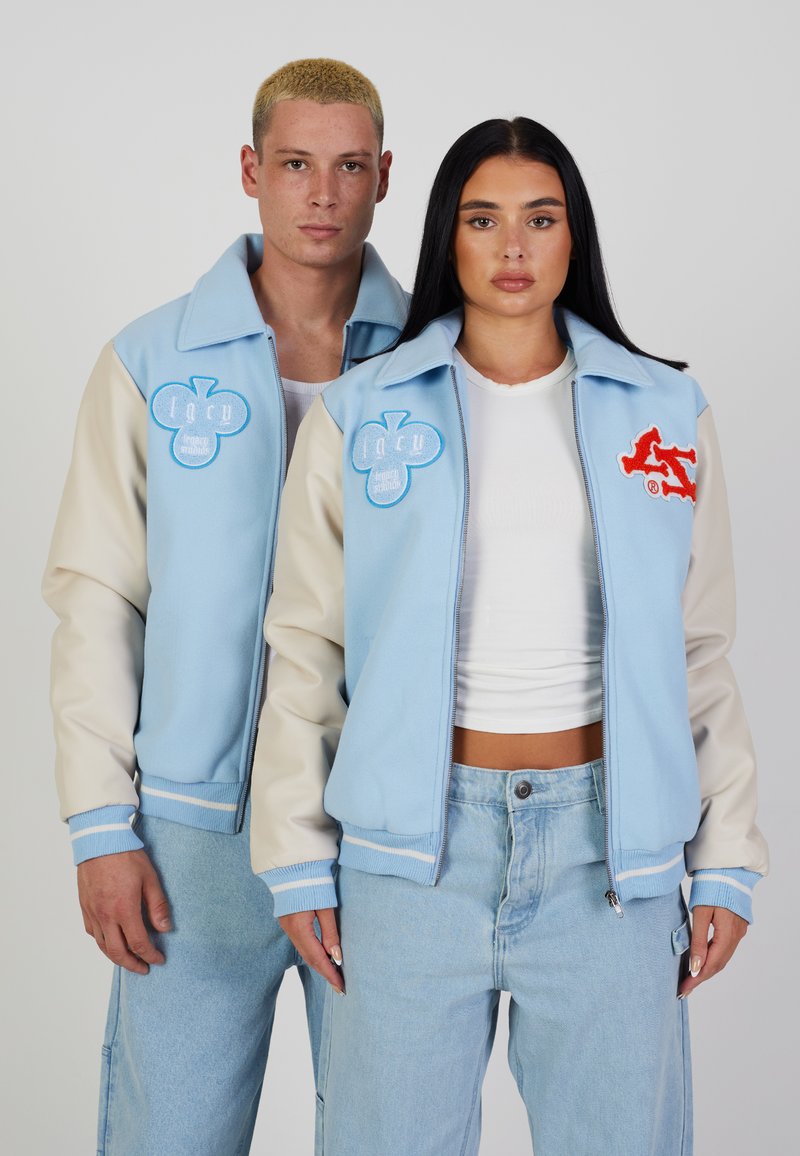 LEGACY STUDIOS COLLEGE JACKET UNISEX - Bomberjacke - baby blue/hellblau - Zalando.ch