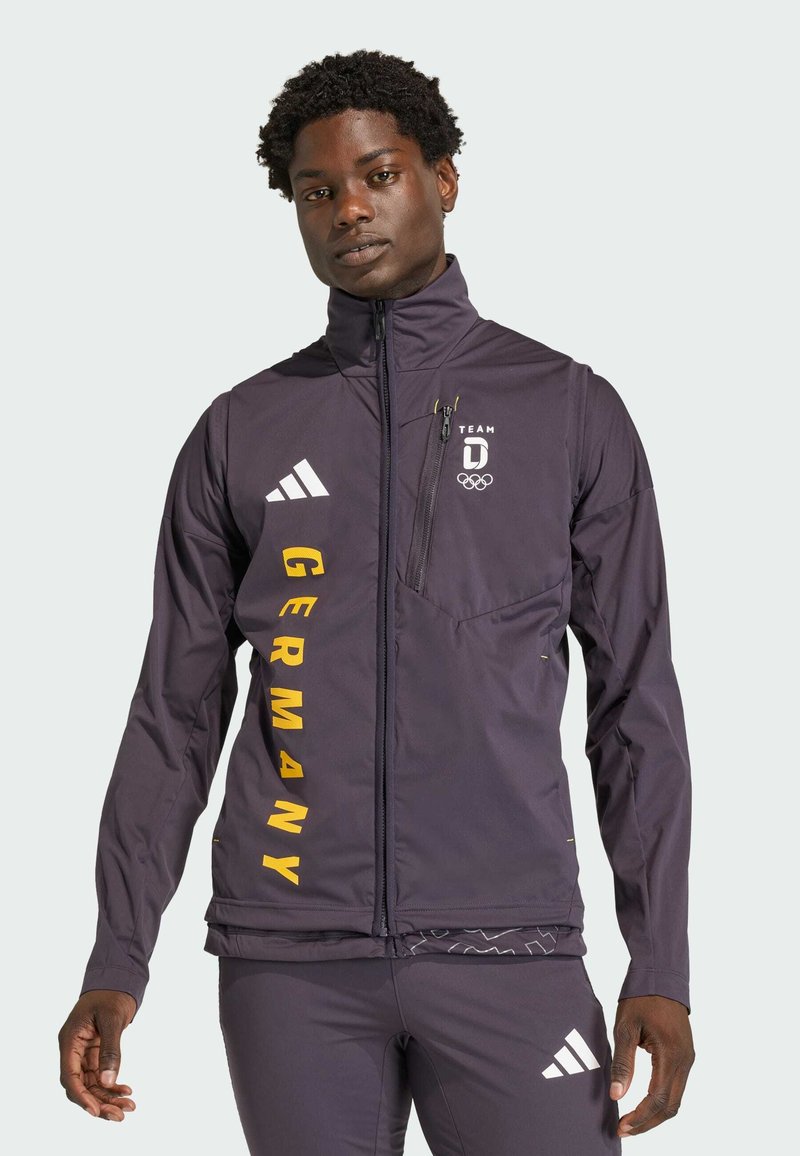 adidas Performance TEAM D XPLORIC CROSSCOUNTRY-SKI - Waistcoat - aurora ...