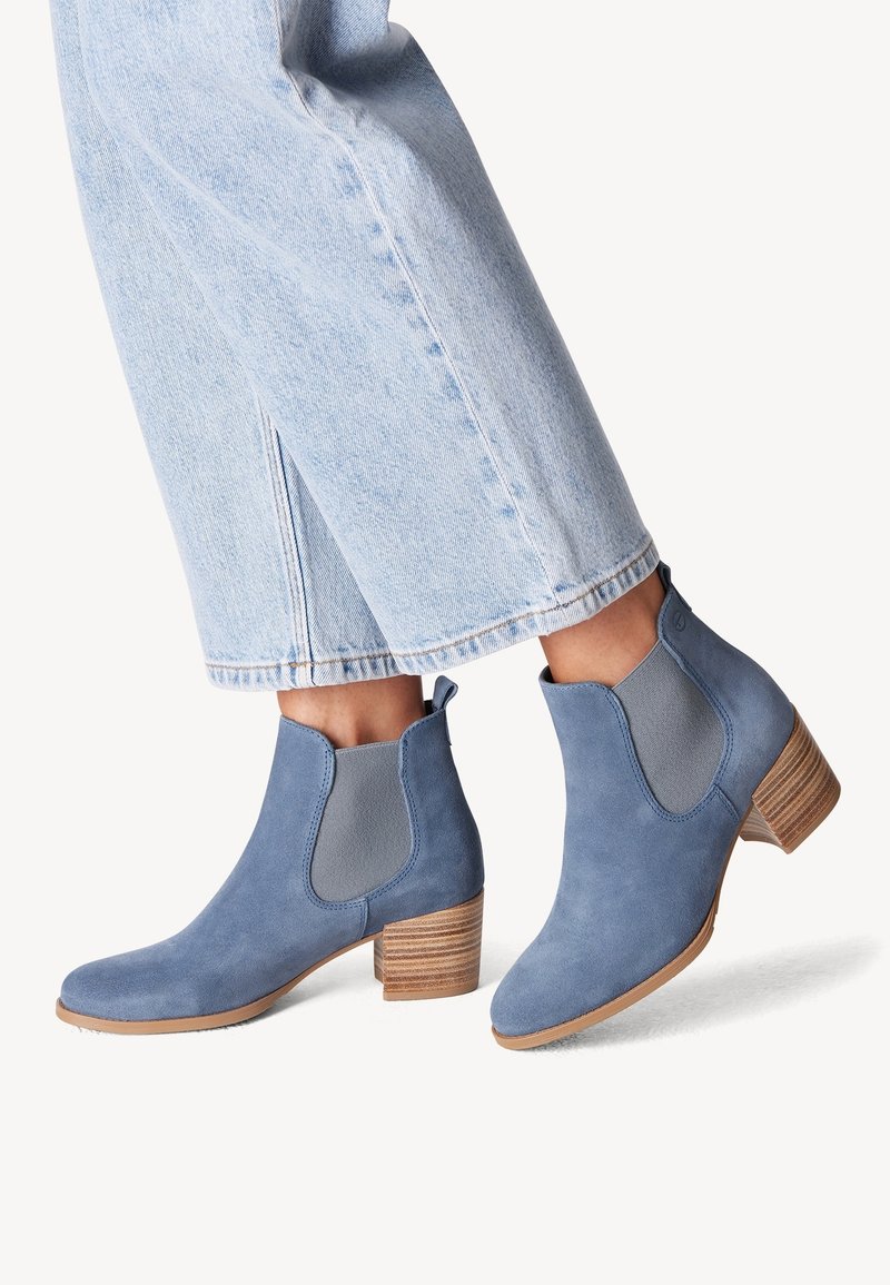 Tamaris Ankle boots - denim/blue - Zalando.ie