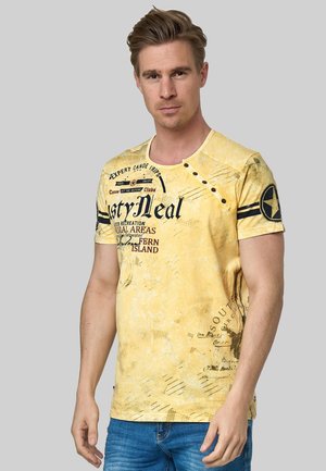 Rusty Neal T-Shirt print - camel - Zalando.de