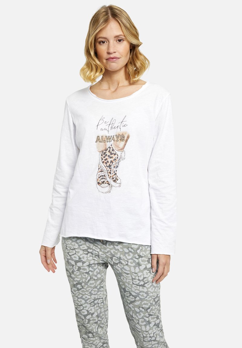 Heartkiss Trükipildiga T-särk - white print/valge - Zalando.ee