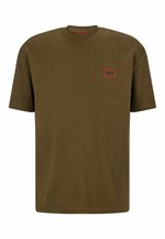HUGO DOSMOS - T-Shirt basic - dark green three/khaki - Zalando.ch