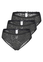 Sloggi 3 PACK FEEL 2.0 - Slip - black/zwart - Zalando.nl