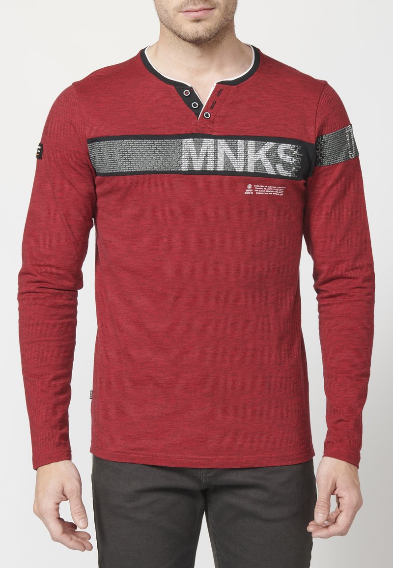 Koroshi MANGA LARGA - Jumper - rojo/red - Zalando