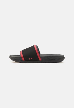 Nike Sportswear OFFCOURT ADJUST SLIDE - Sandaler - black/white/sort ...
