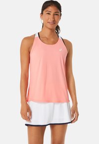 ASICS WOMEN COURT TANK - Linne - guava brilliant white/ljusrosa ...