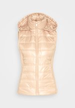 Calvin Klein PADDED WAISTED VEST - Waistcoat - roebuck/beige - Zalando.ie