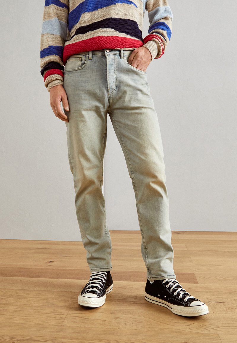Scotch & Soda THE DROP TIDE POOL - Jeans Tapered Fit - light blue/light ...