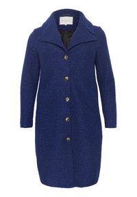 Kaffe Curve KCANNI - Classic coat - beacon blue/blue - Zalando.ie