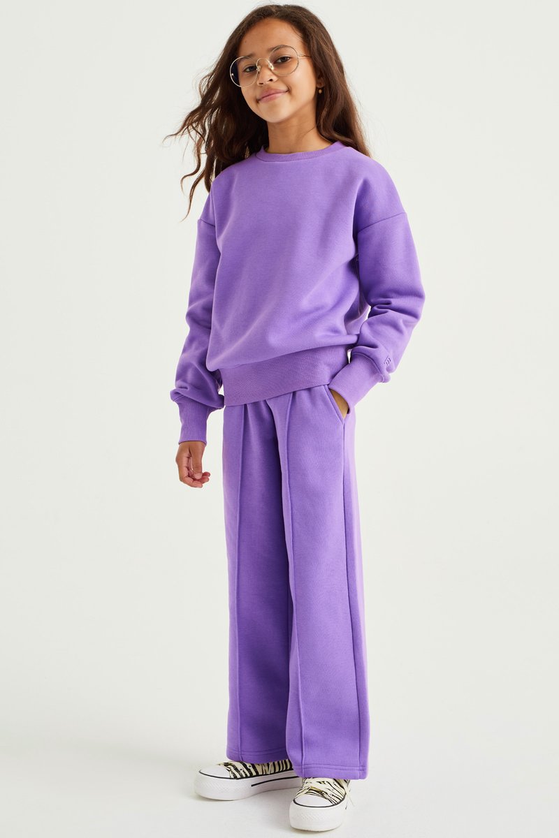 We Fashion Ridge Jogginghose Violet Flieder Zalando De