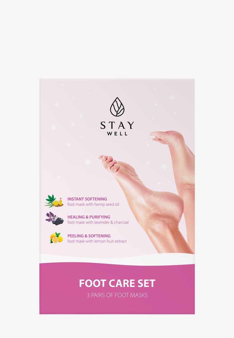 STAY Well STAY WELL FOOT MASK SET (3 MASKS) - Crema piedi - - - Zalando.it