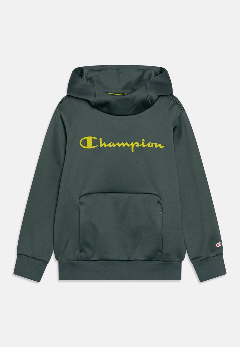 Champion TECH STORM HOODED UNISEX - Hoodie - green/grey/grønn - Zalando.no