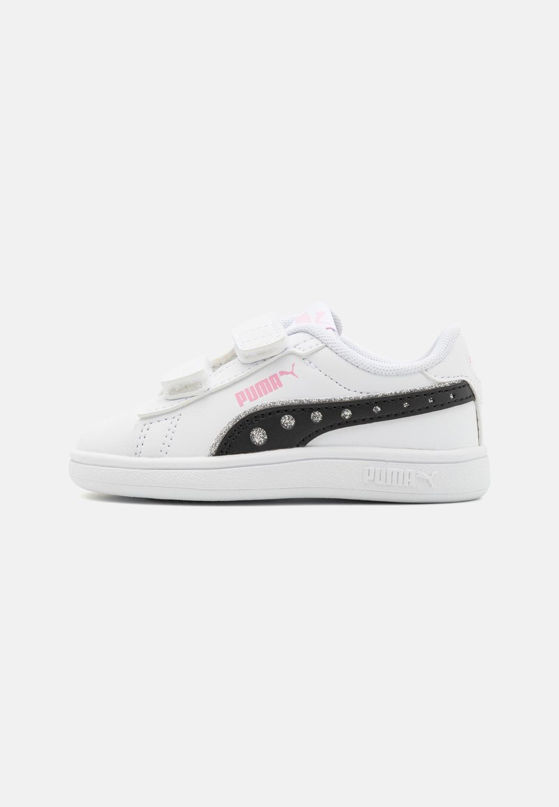 Puma SMASH 3.0 DANCE PARTY UNISEX - Trainers - white/black/pink lilac ...