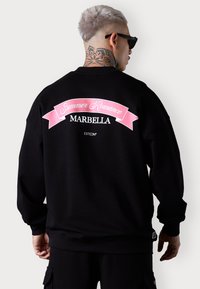 ESTEEM SUMMER ROMANCE OVERSIZED - Sweatshirt - black/noir - ZALANDO.FR