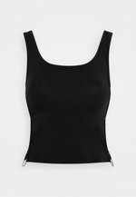 Weekday DIANA RING TANK - Top - black/schwarz - Zalando.de