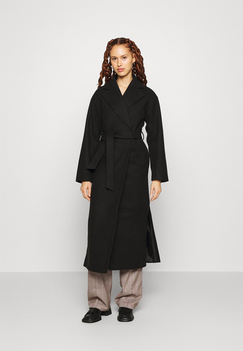 Anna Field Tall Klasikinis paltas - black/juoda - Zalando.lt